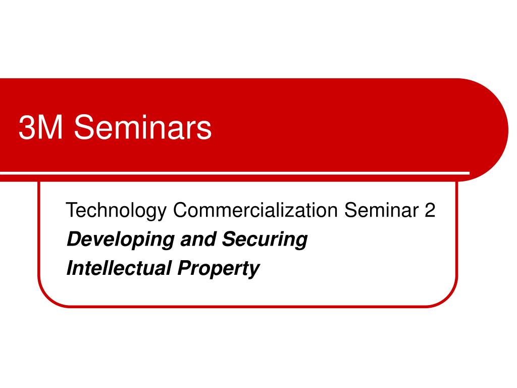 PPT - 3M Seminars PowerPoint Presentation, free download - ID:6066159