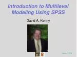 PPT - Introduction Multilevel Analysis PowerPoint Presentation, free ...