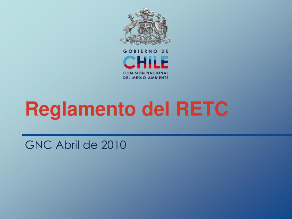 PPT - Reglamento del RETC PowerPoint Presentation, free download - ID ...