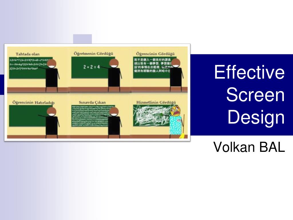 PPT - Effective Screen Design PowerPoint Presentation, free download ...