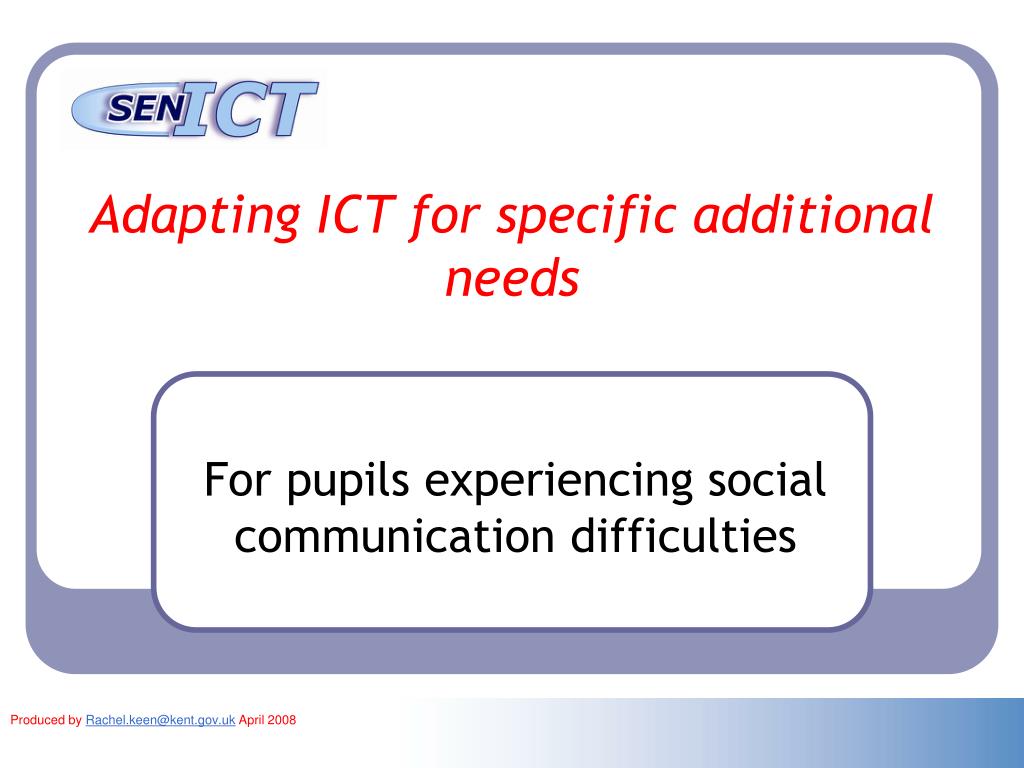 PPT - Enhancing Learning for Autistic Pupils through ICT PowerPoint ...