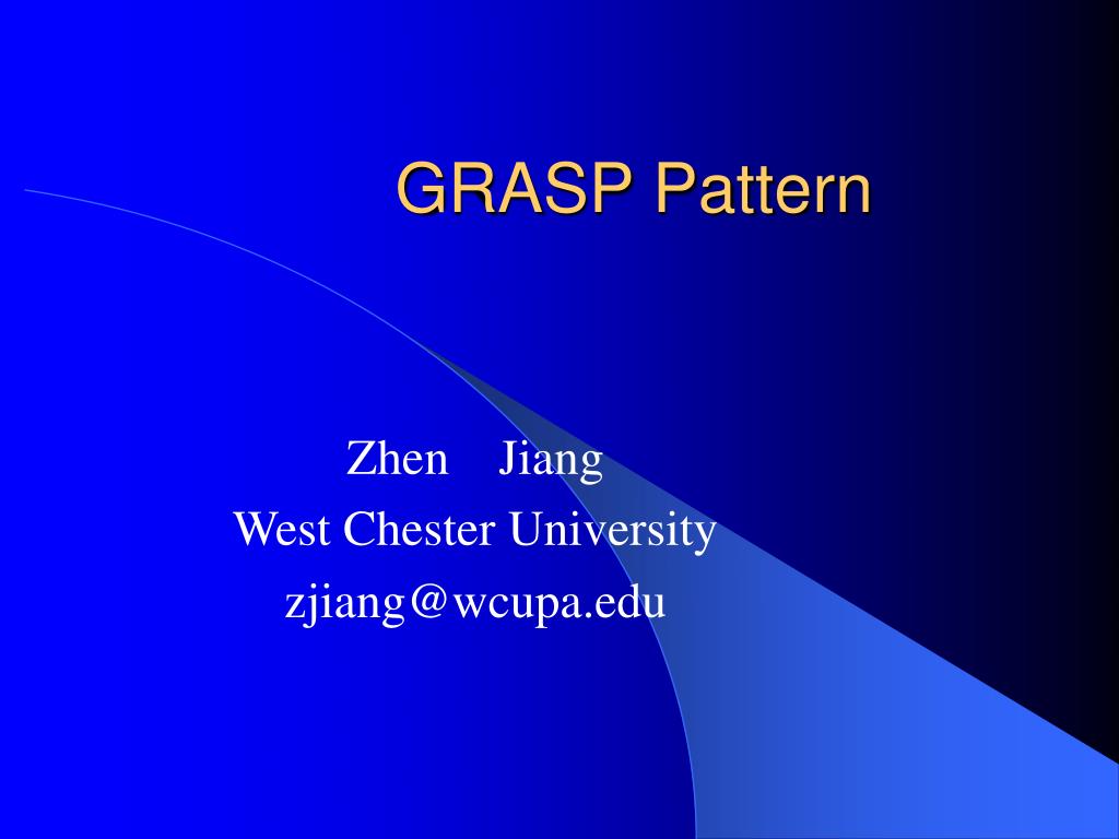 PPT - GRASP Pattern PowerPoint Presentation, free download - ID:6080420