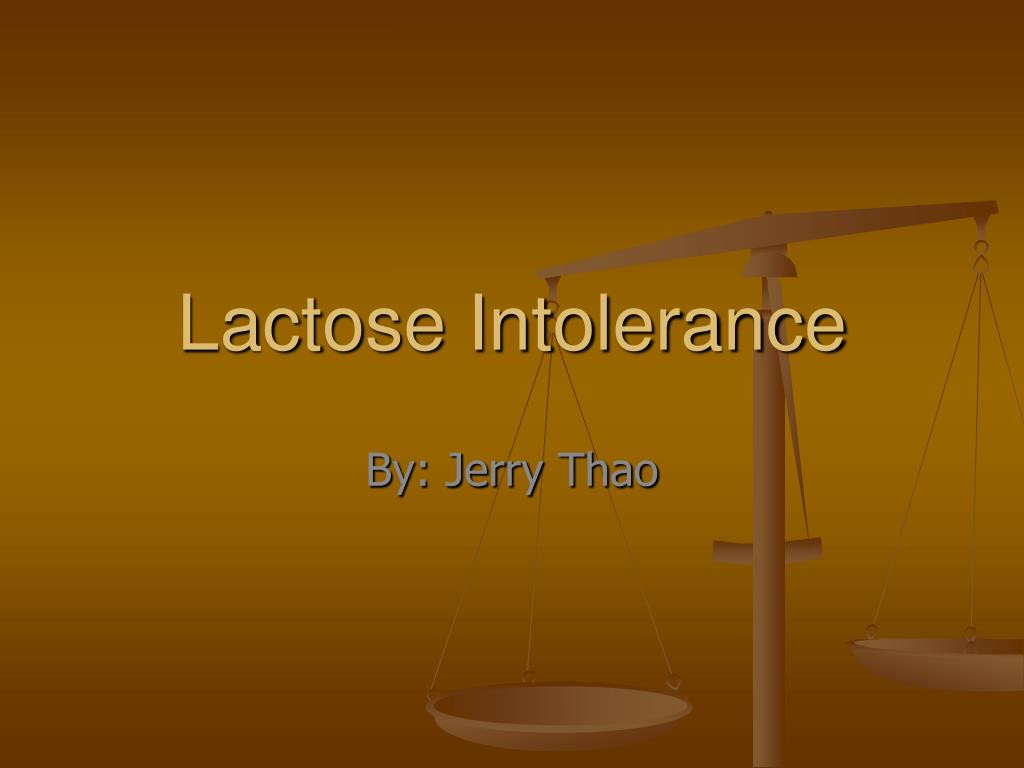 PPT - Lactose Intolerance PowerPoint Presentation, free download - ID ...