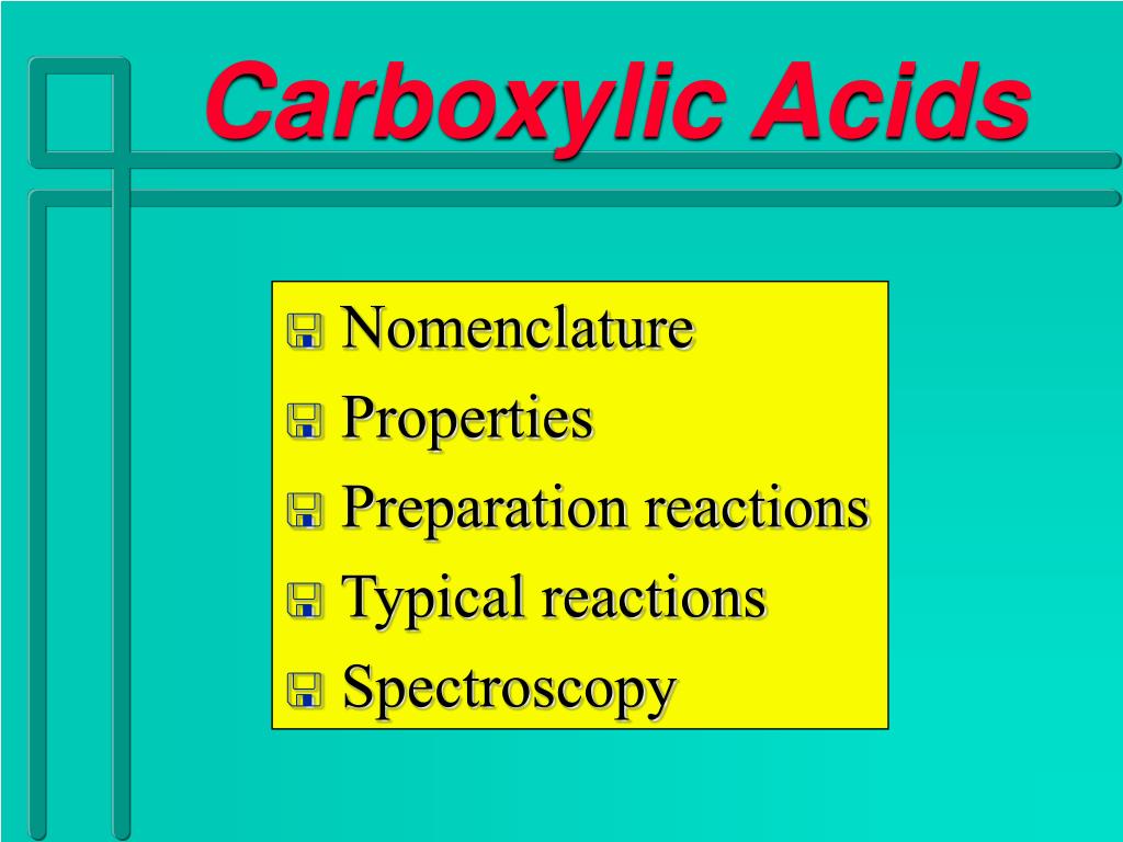 PPT - Carboxylic Acids PowerPoint Presentation, free download - ID:6081633