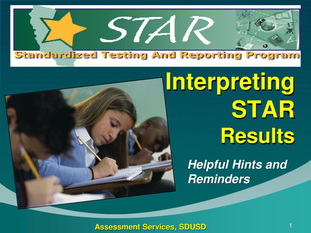 PPT - Interpreting STAR Results PowerPoint Presentation, free download ...