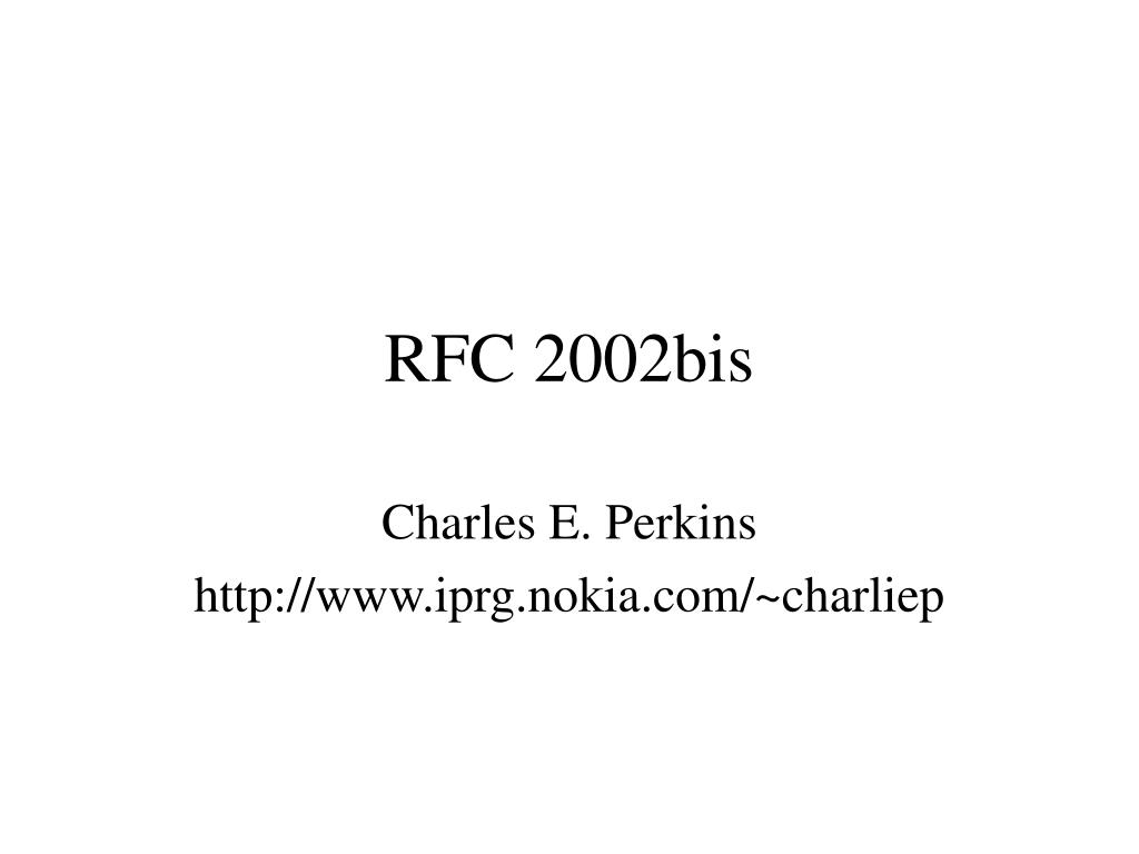 PPT - RFC 2002bis PowerPoint Presentation, free download - ID:6084384