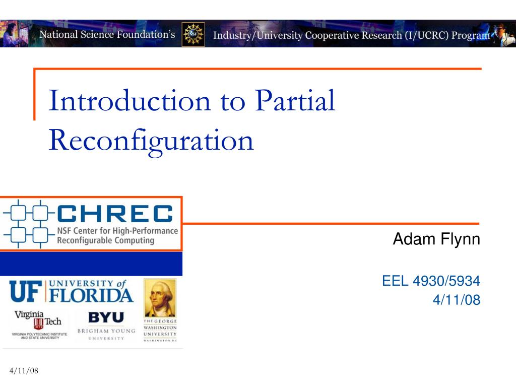 PPT - Introduction to Partial Reconfiguration PowerPoint Presentation, free download - ID:6085180