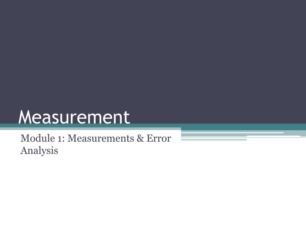 PPT - Measurement PowerPoint Presentation, free download - ID:6088381