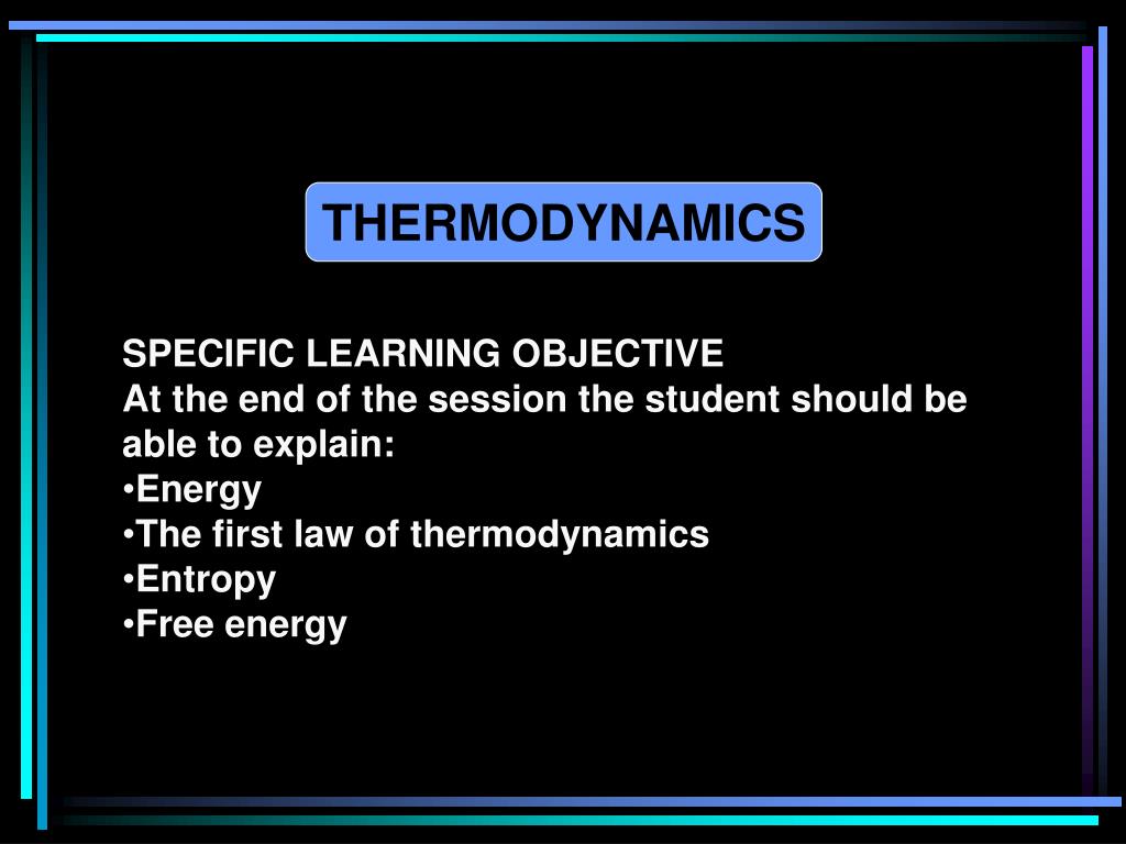 PPT - THERMODYNAMICS PowerPoint Presentation, free download - ID:6089405