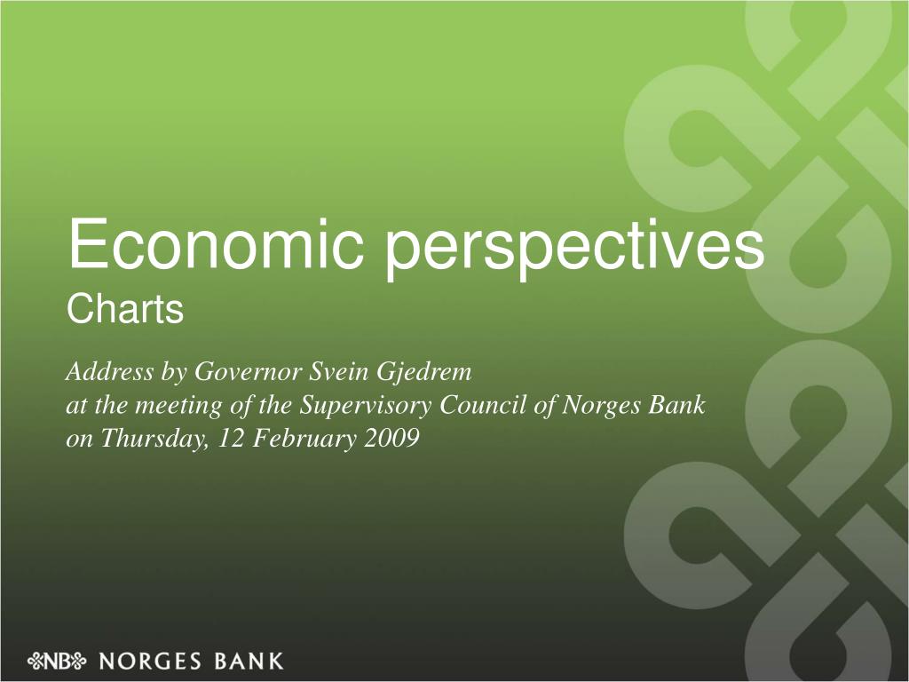 PPT - Economic perspectives Charts PowerPoint Presentation, free ...