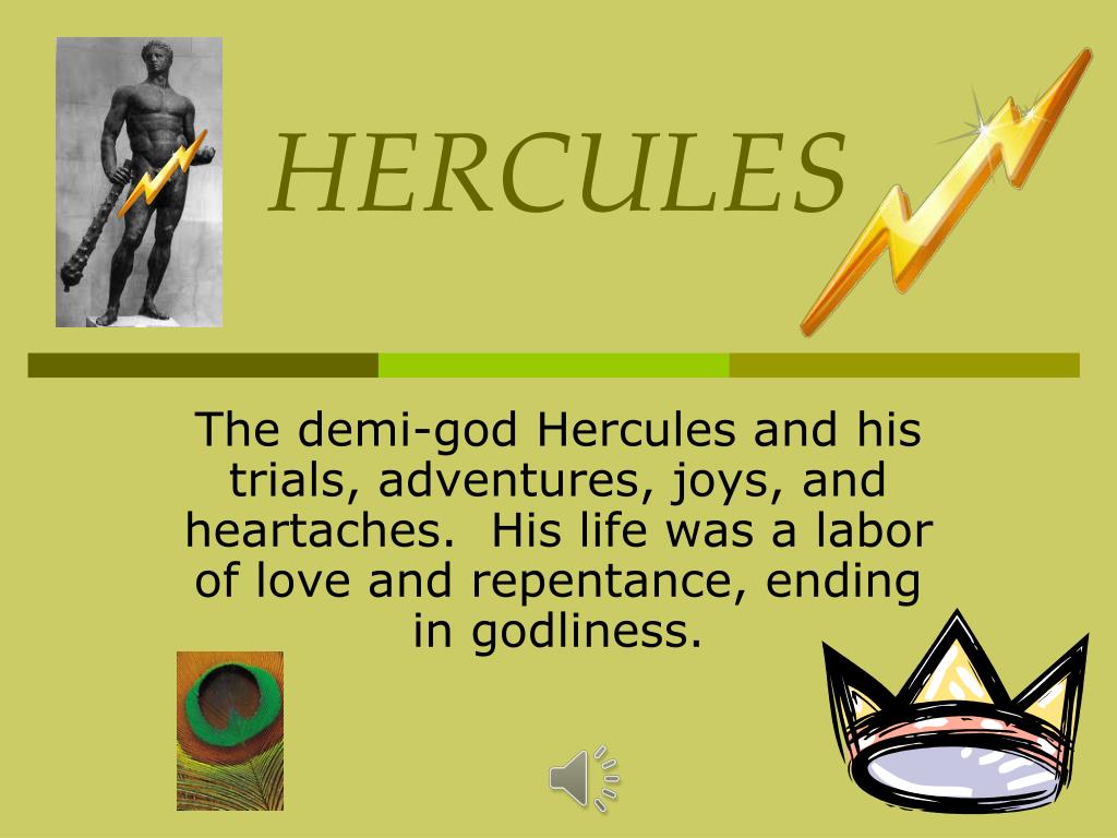 PPT - HERCULES PowerPoint Presentation, free download - ID:6091620