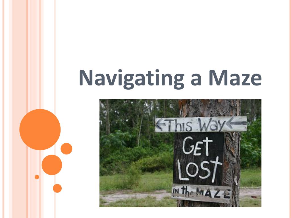 PPT - Navigating a Maze PowerPoint Presentation, free download - ID:6093401