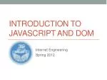 PPT - DOM and JavaScript PowerPoint Presentation, free download - ID ...