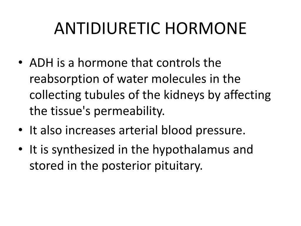 PPT - ANTIDIURETIC HORMONE PowerPoint Presentation, free download - ID ...