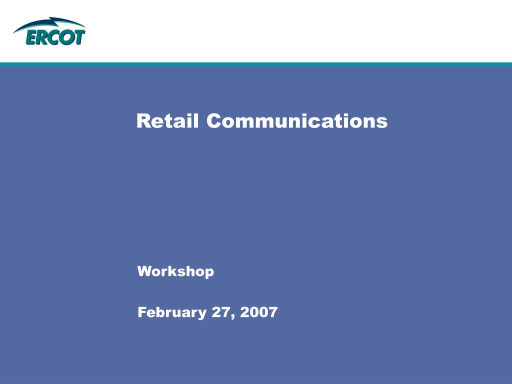 PPT - Retail Communications PowerPoint Presentation, free download - ID ...