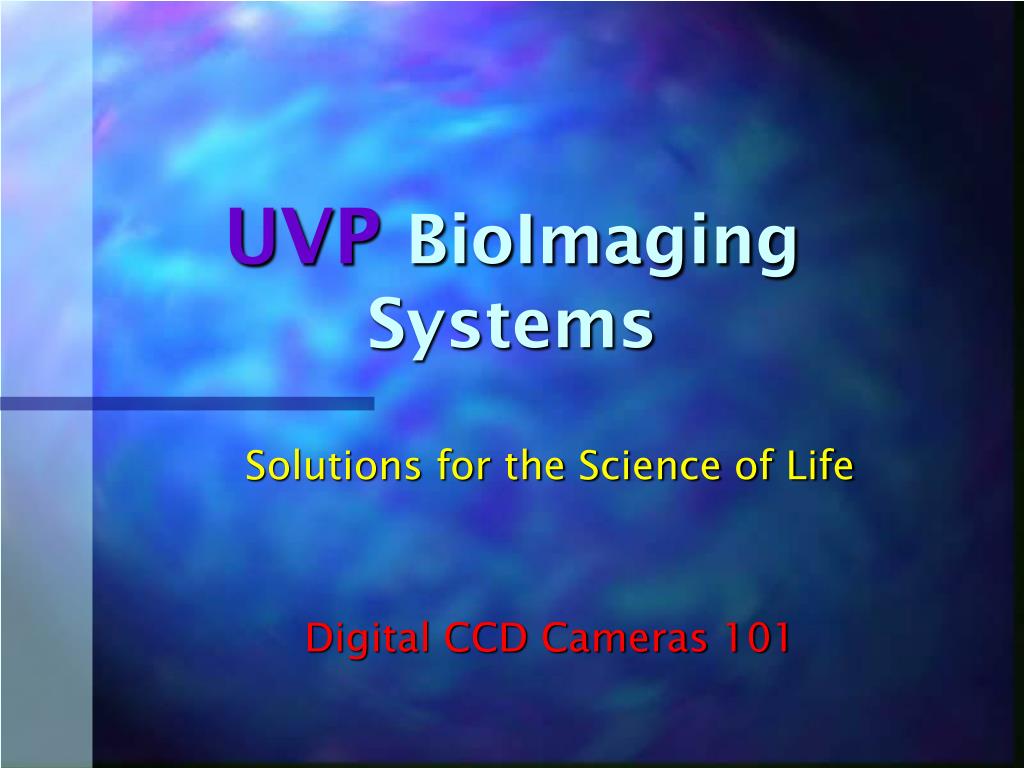 PPT - UVP BioImaging Systems PowerPoint Presentation, free download ...