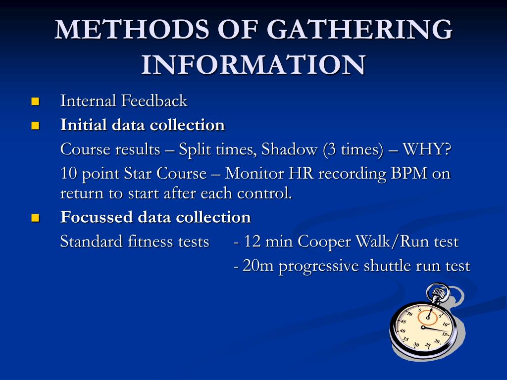 PPT - METHODS OF GATHERING INFORMATION PowerPoint Presentation, free ...