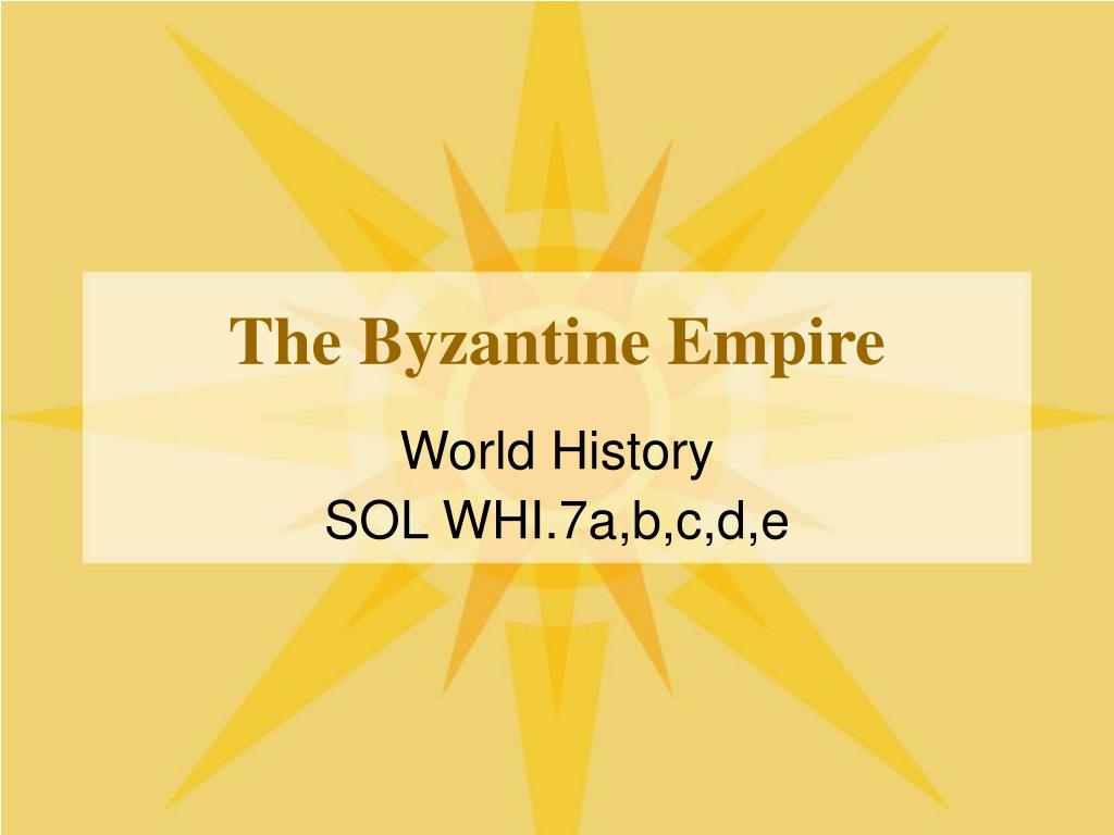 PPT - The Byzantine Empire PowerPoint Presentation, free download - ID ...