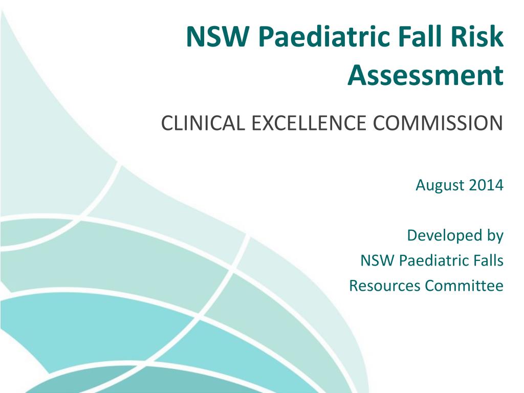 PPT - NSW Paediatric Fall Risk Assessment PowerPoint Presentation, free ...