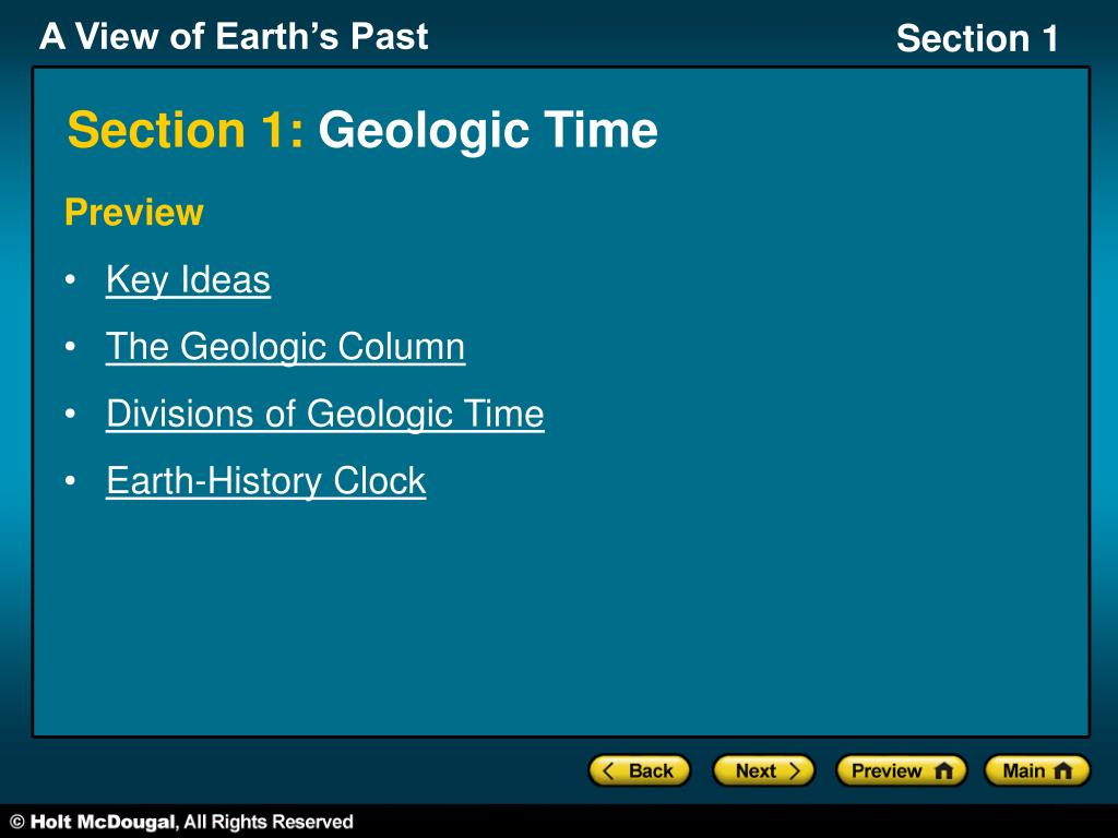 PPT - Section 1: Geologic Time PowerPoint Presentation, free download ...