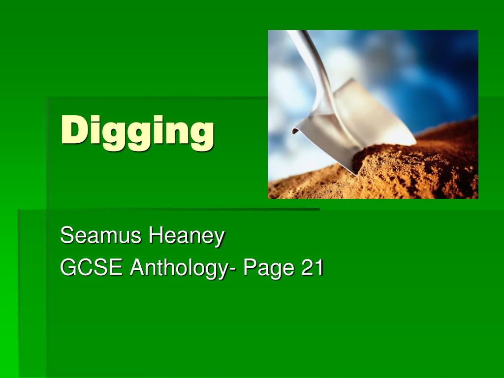 PPT - Digging PowerPoint Presentation, free download - ID:6107569