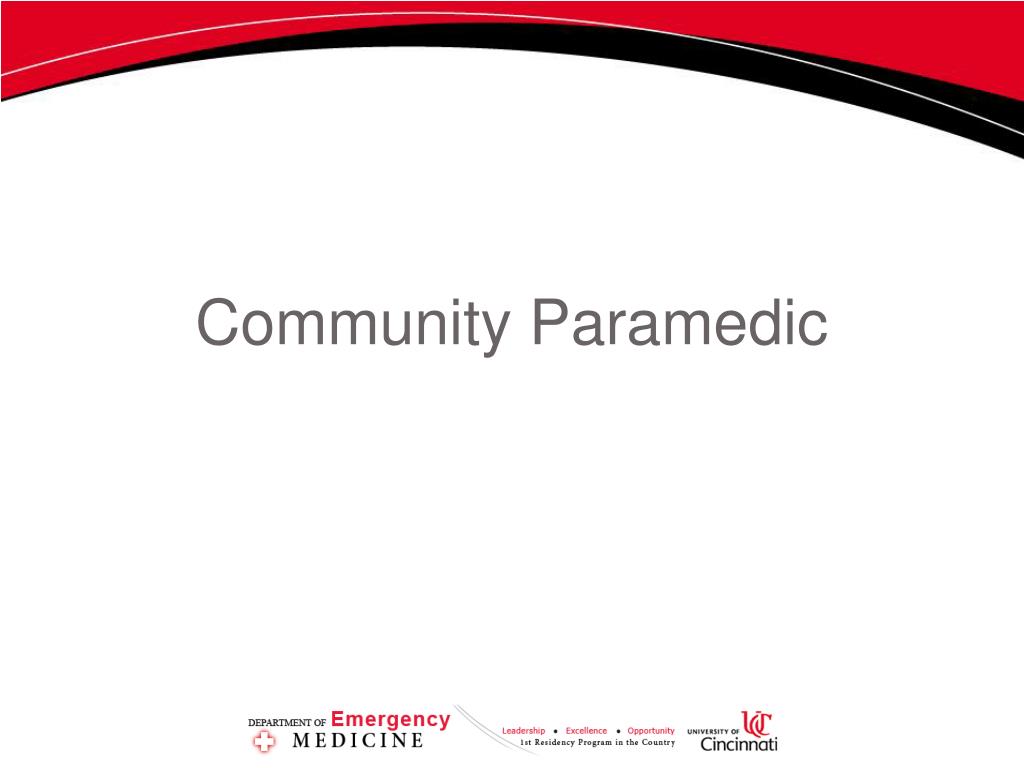 PPT - Community Paramedic PowerPoint Presentation, free download - ID ...
