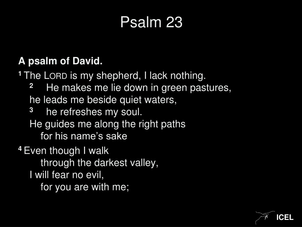 PPT - Psalm 23 PowerPoint Presentation, free download - ID:6109902