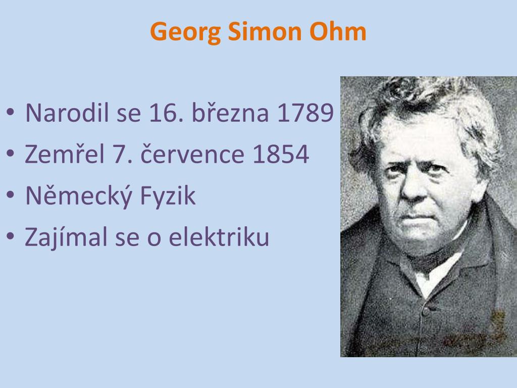 PPT - Georg Simon Ohm PowerPoint Presentation, free download - ID:6110832