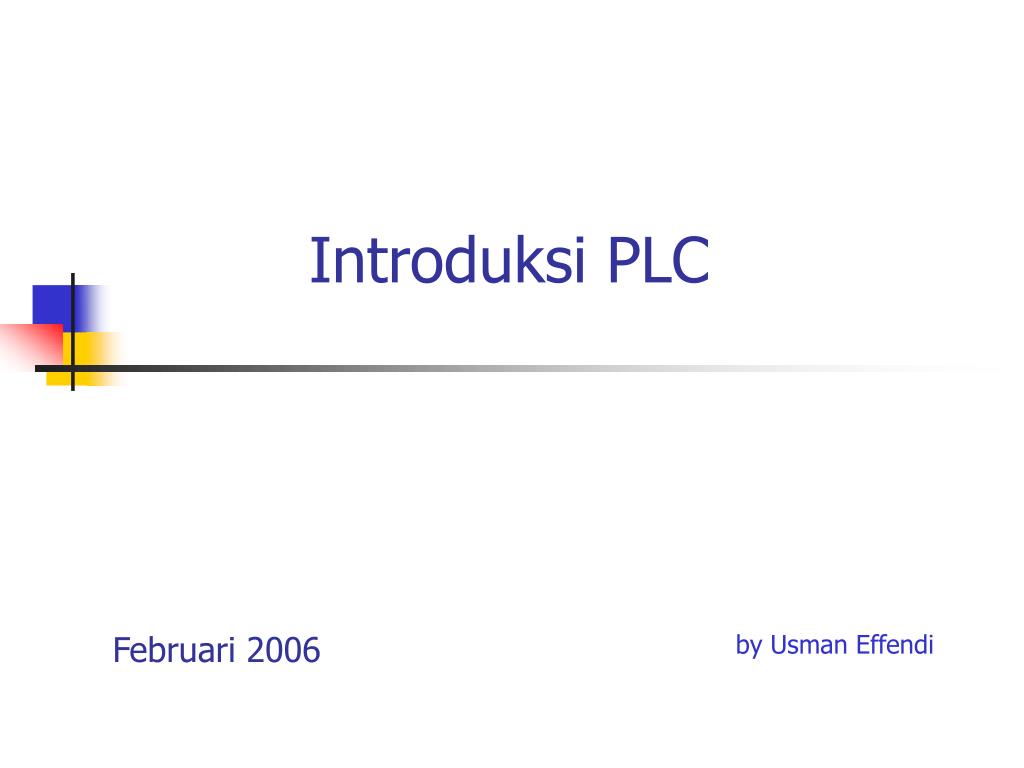 PPT - Introduksi PLC PowerPoint Presentation, free download - ID:6112254