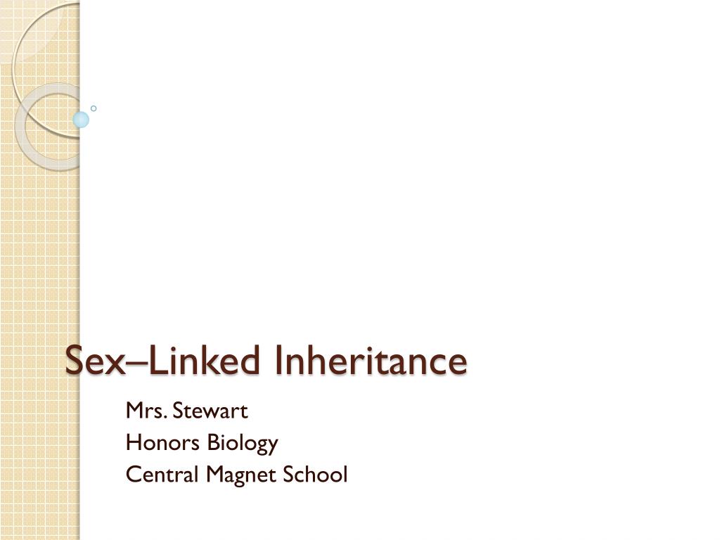 PPT - Sex–Linked Inheritance PowerPoint Presentation, free download ...