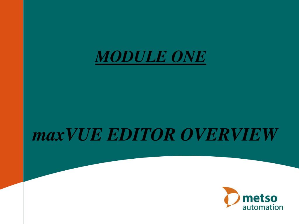 PPT - maxVUE EDITOR OVERVIEW PowerPoint Presentation, free download ...