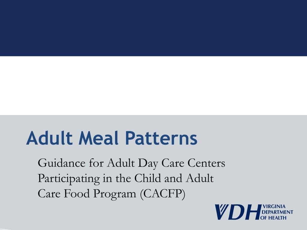 PPT - Adult Meal Patterns PowerPoint Presentation, free download - ID ...