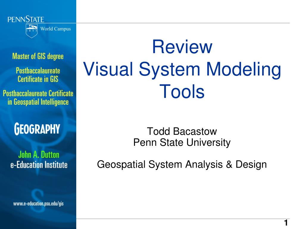 PPT - Review Visual System Modeling Tools PowerPoint Presentation, free ...