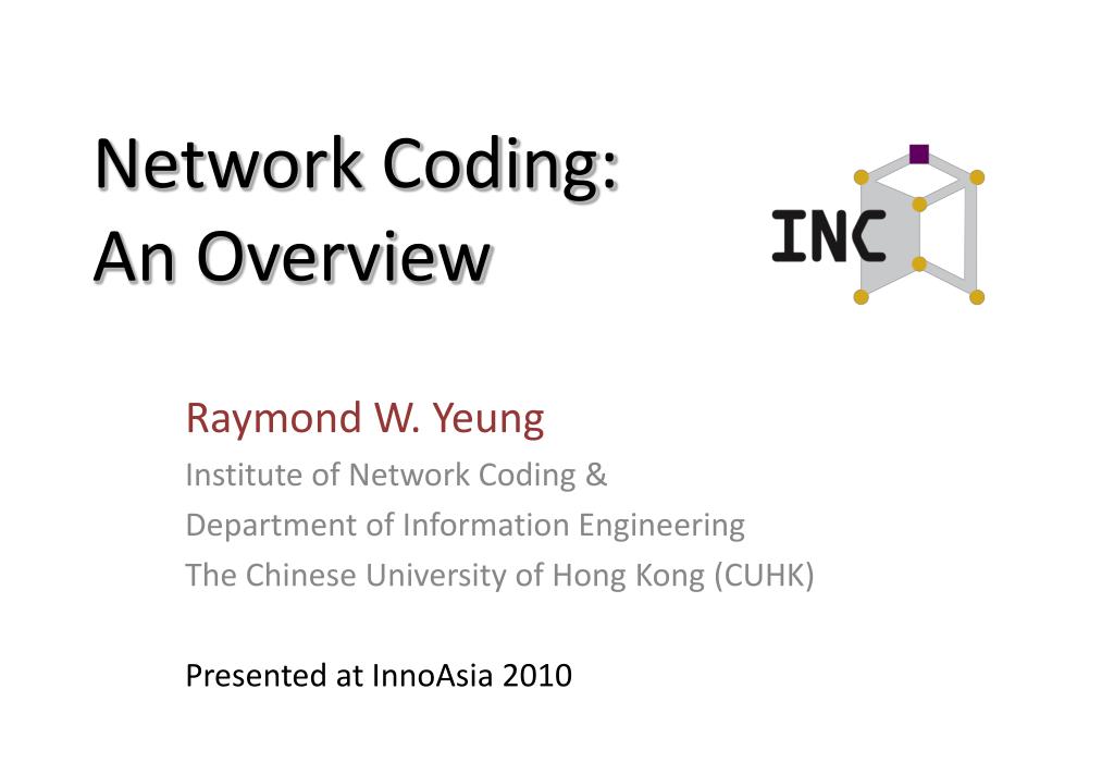 PPT - Network Coding: An Overview PowerPoint Presentation, free ...