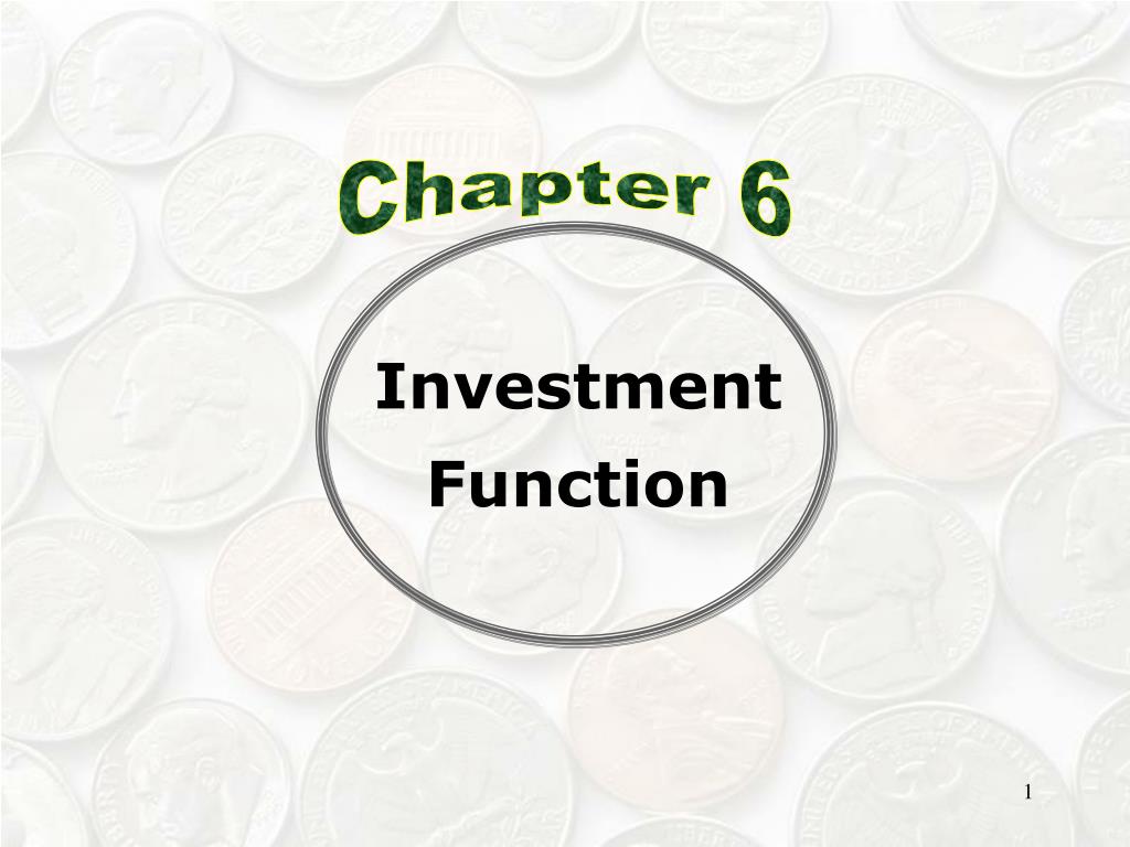 PPT - Investment Function PowerPoint Presentation, free download - ID ...
