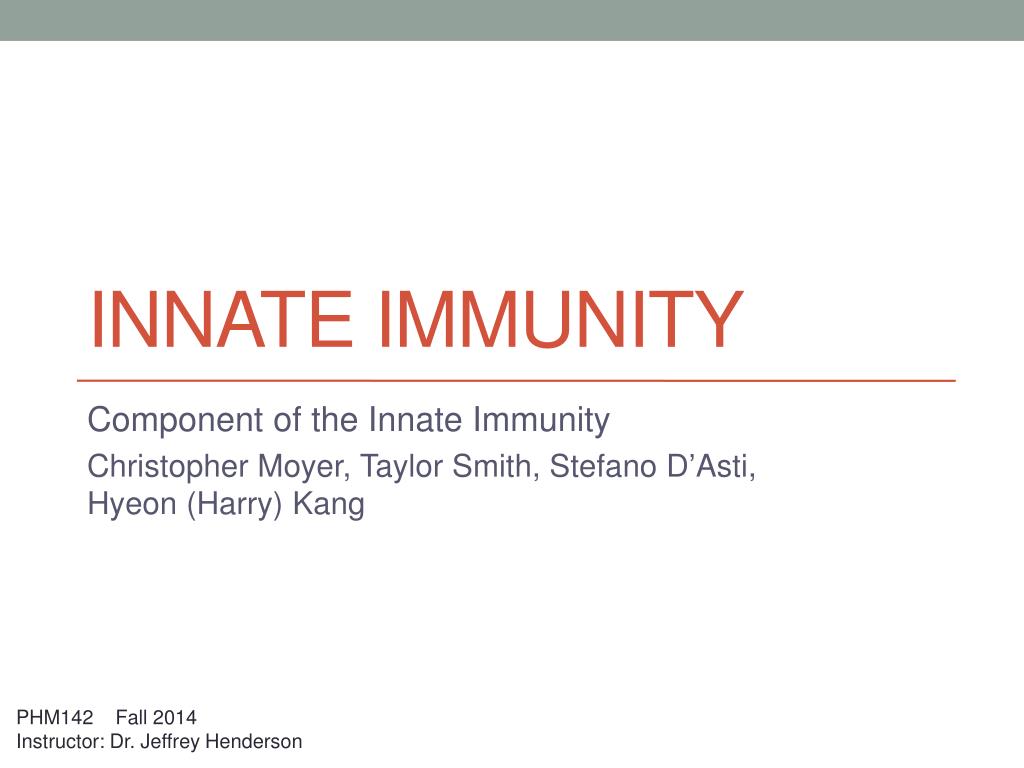 PPT - Innate Immunity PowerPoint Presentation, free download - ID:6125256