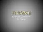PPT - WOOD FRAMING PowerPoint Presentation, free download - ID:5699130