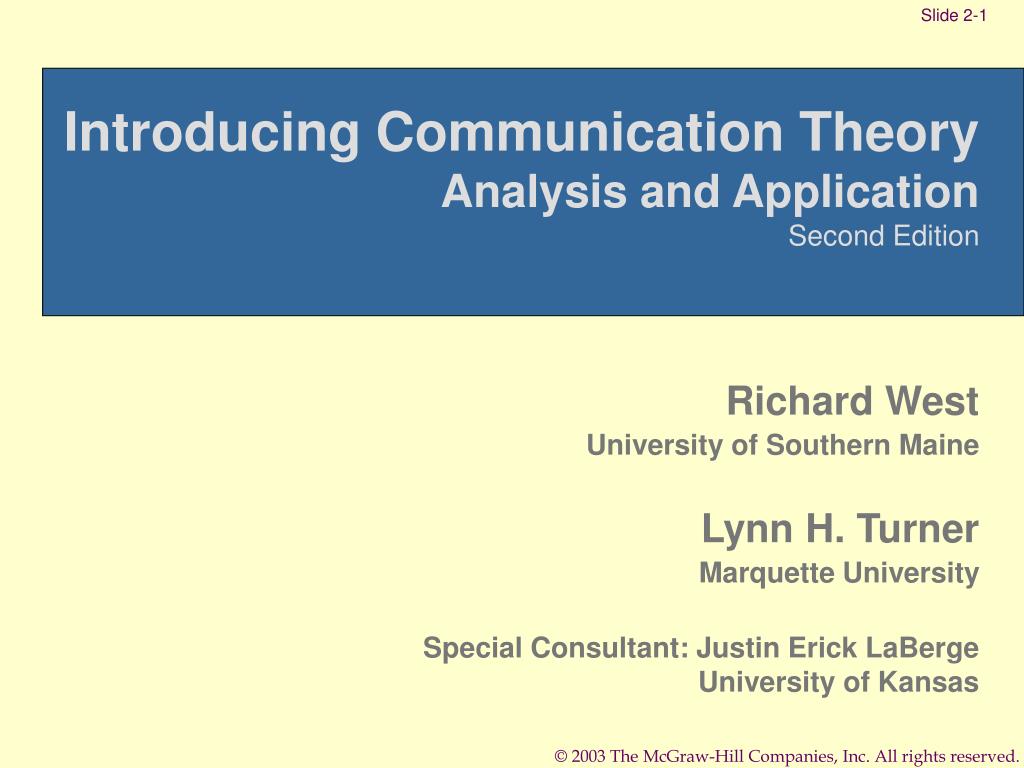 PPT - Introducing Communication Theory Analysis and Application Second Edition PowerPoint ...