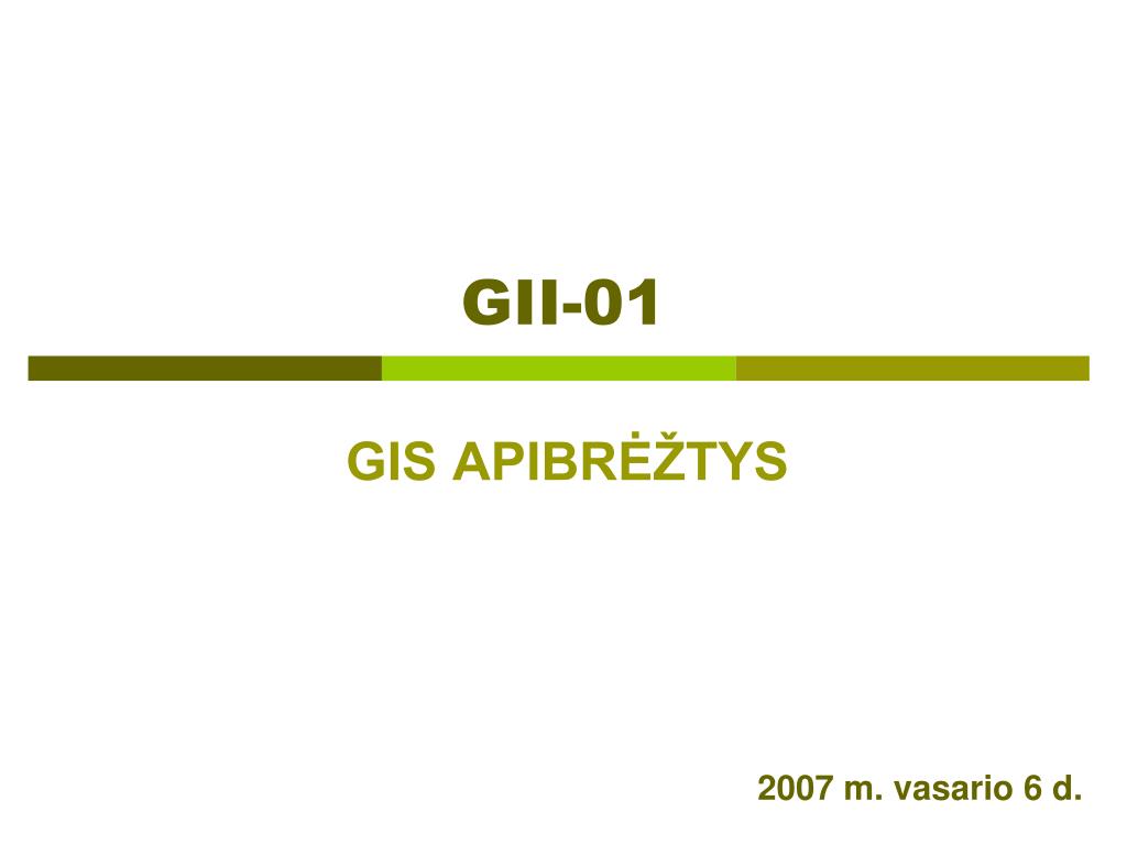 PPT - GII-01 PowerPoint Presentation, free download - ID:6128901