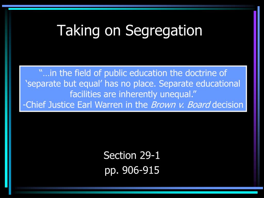 PPT - Triumph Over Segregation: Civil Rights Movement in Action ...