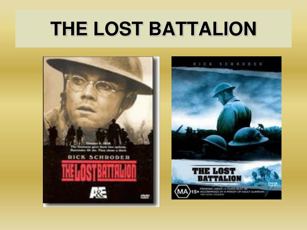 PPT - THE LOST BATTALION PowerPoint Presentation, free download - ID ...