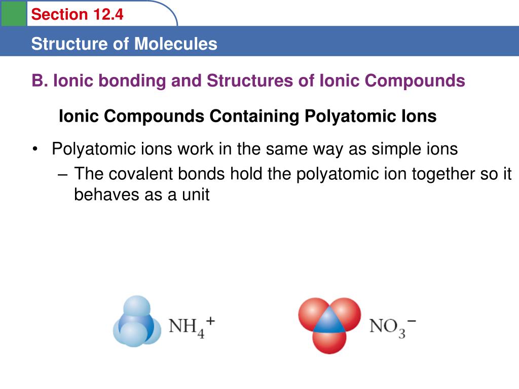 PPT - B. Ionic bonding and Structures of Ionic Compounds PowerPoint ...