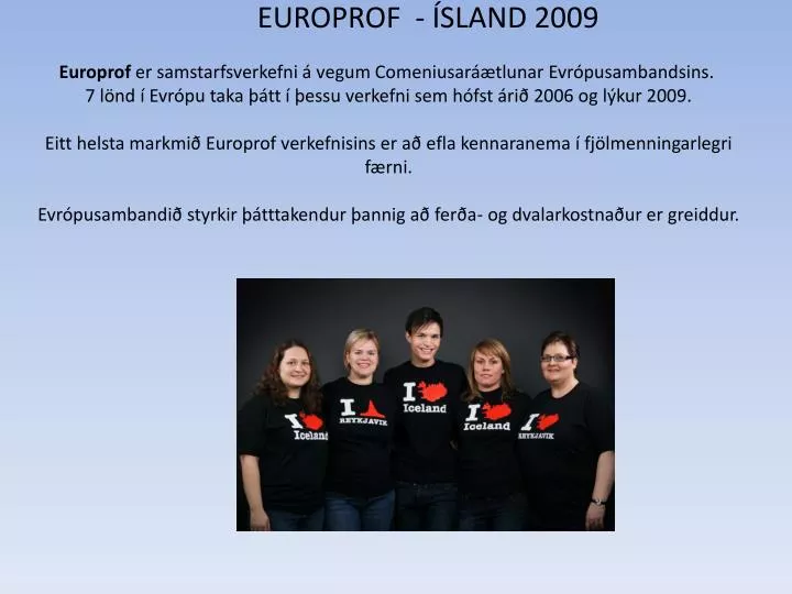 PPT - Við hituðum fyrst upp í London yfir helgi PowerPoint Presentation ...