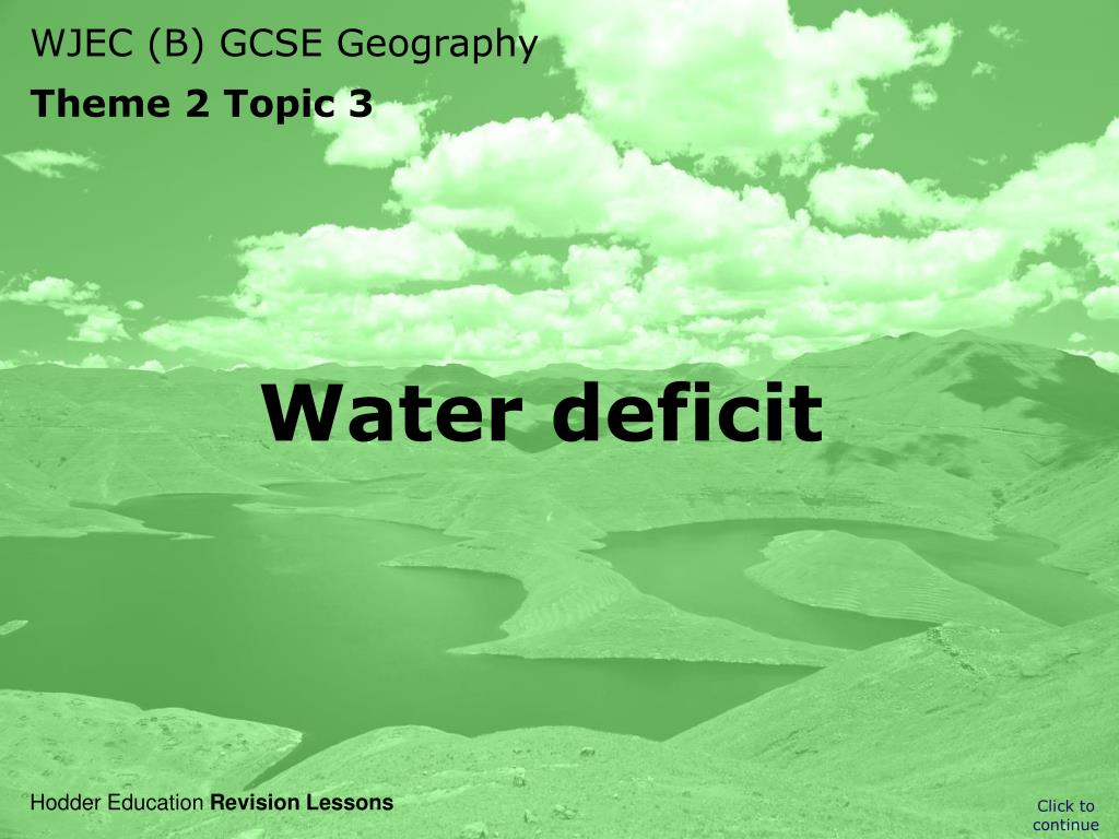 PPT - Water deficit PowerPoint Presentation, free download - ID:6142119