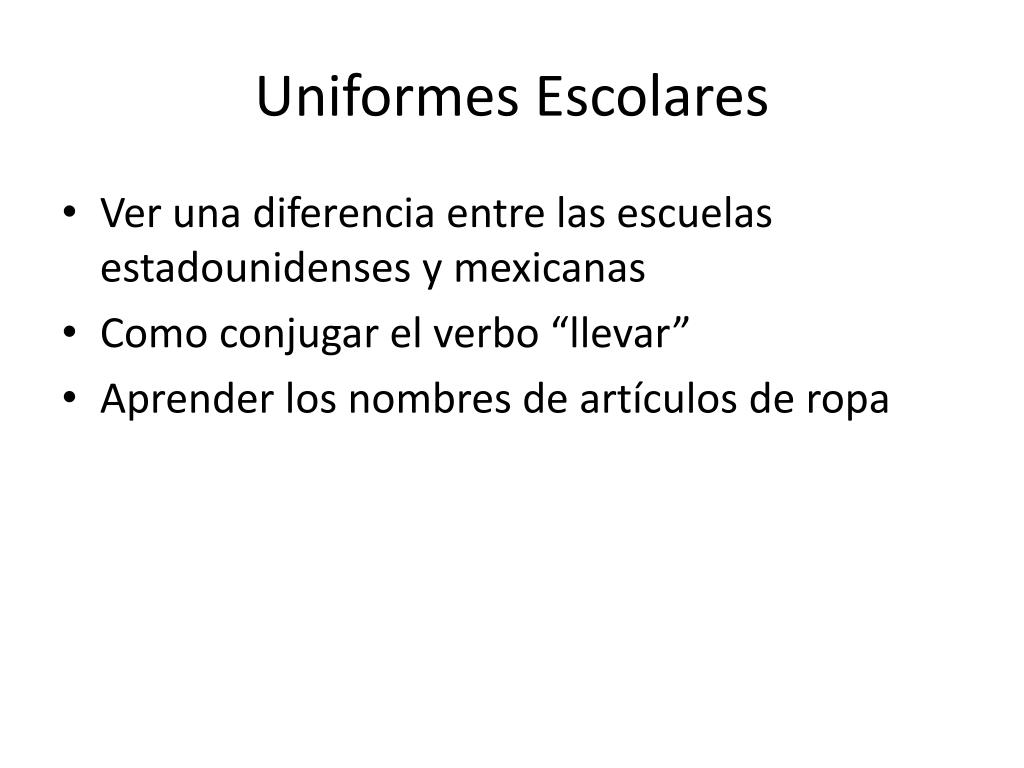 PPT - Uniformes Escolares PowerPoint Presentation, free download - ID ...