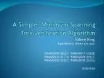 PPT - A Simpler Minimum Spanning Tree Verification Algorithm PowerPoint Presentation - ID:518645