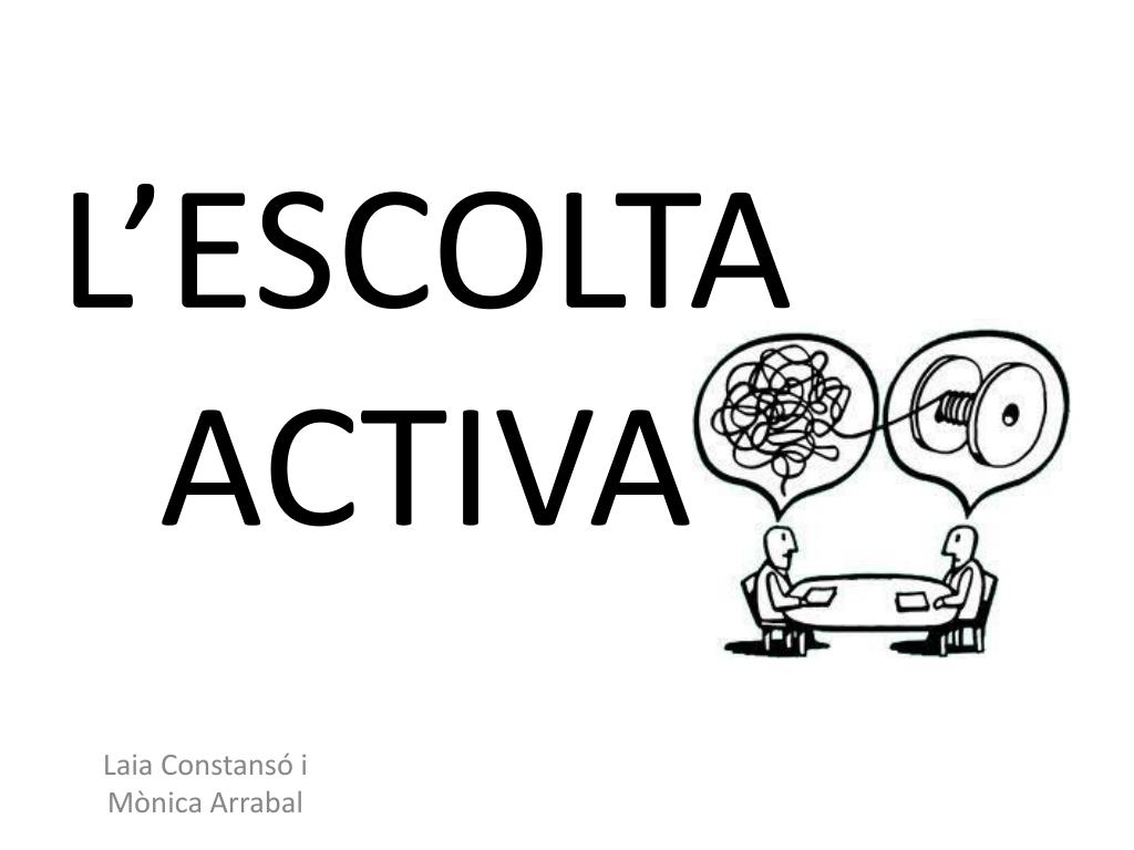PPT - L’ESCOLTA ACTIVA PowerPoint Presentation, free download - ID:6149633