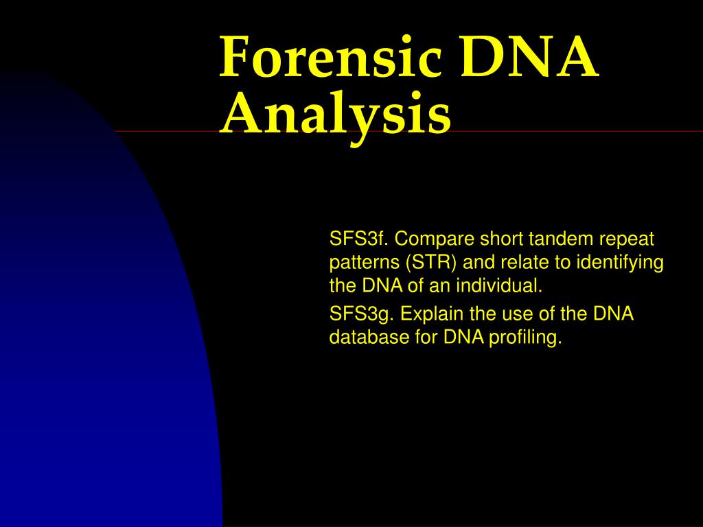 PPT - Forensic DNA Analysis PowerPoint Presentation, free download - ID ...