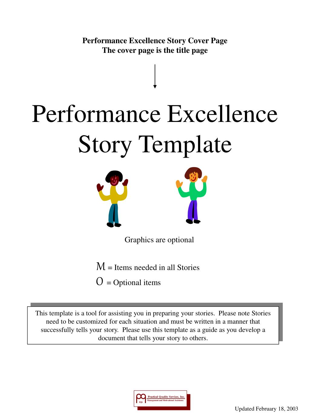 PPT - Performance Excellence Story Template PowerPoint Presentation ...