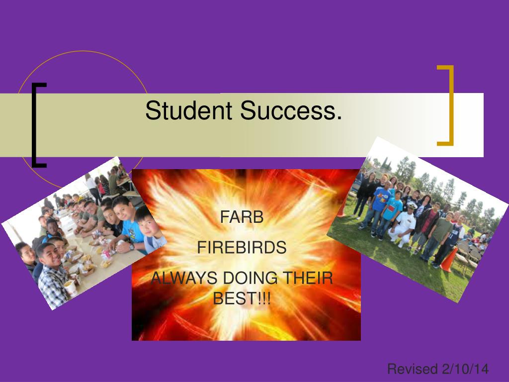 PPT - Student Success . PowerPoint Presentation, free download - ID:6155514